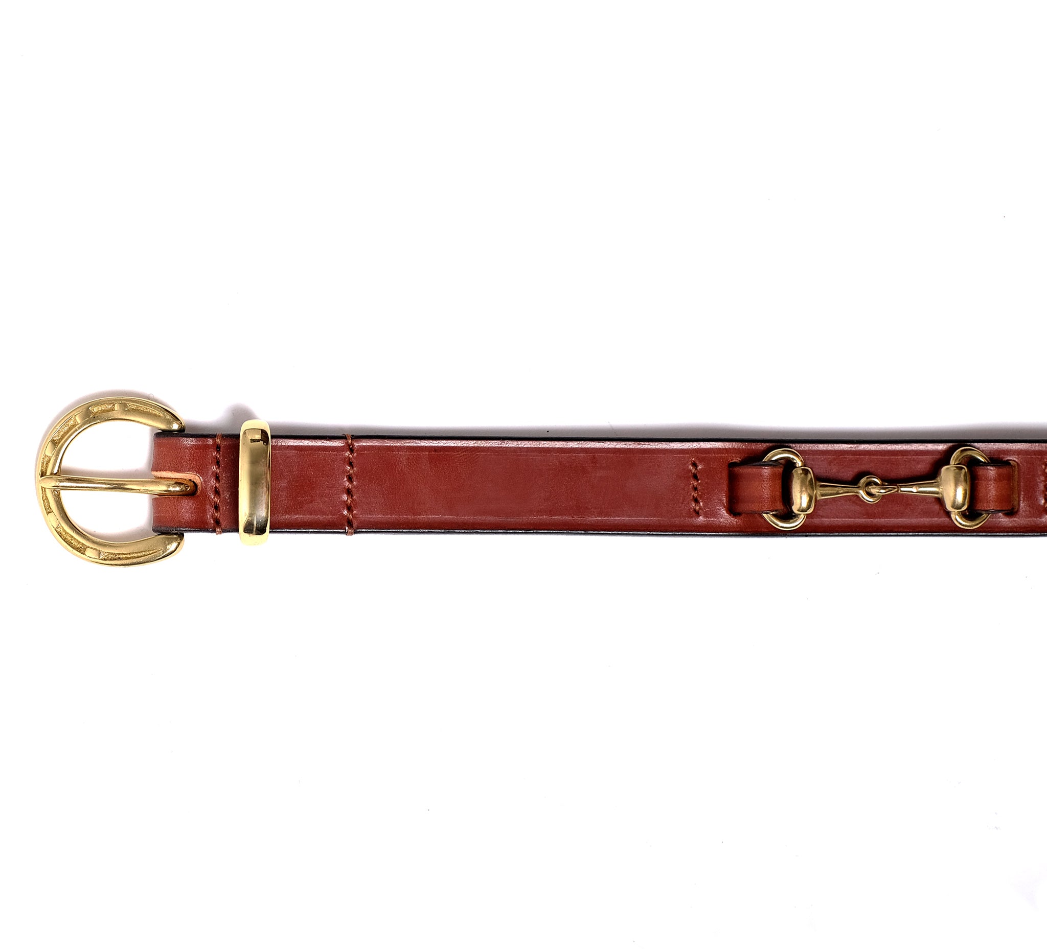Trevalyn Horsebit Belt - Newmarket Tan Bridle – Horatio